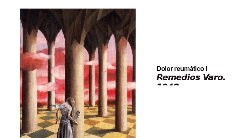 Obra de Remedios Varo - Tarea sobre Surrealismo y Estética - Studocu