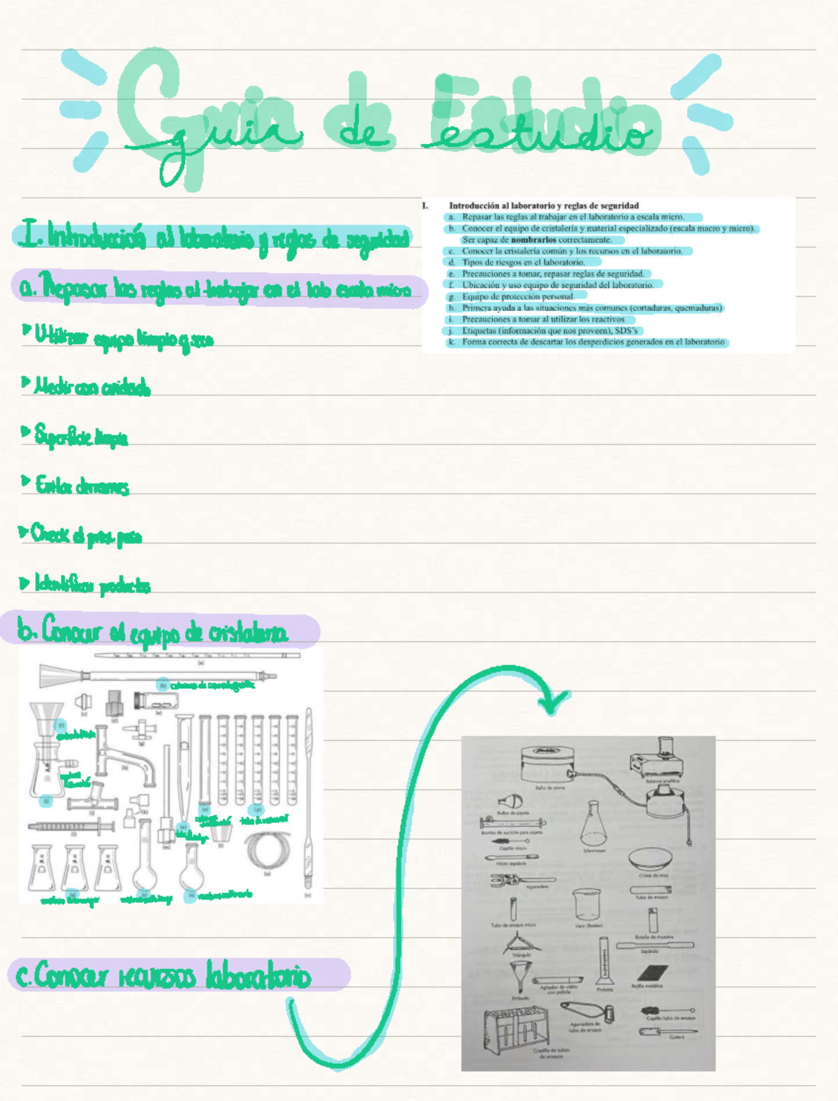 Guía de Estudio: Introducción al Laboratorio y Reglas de Seguridad ...