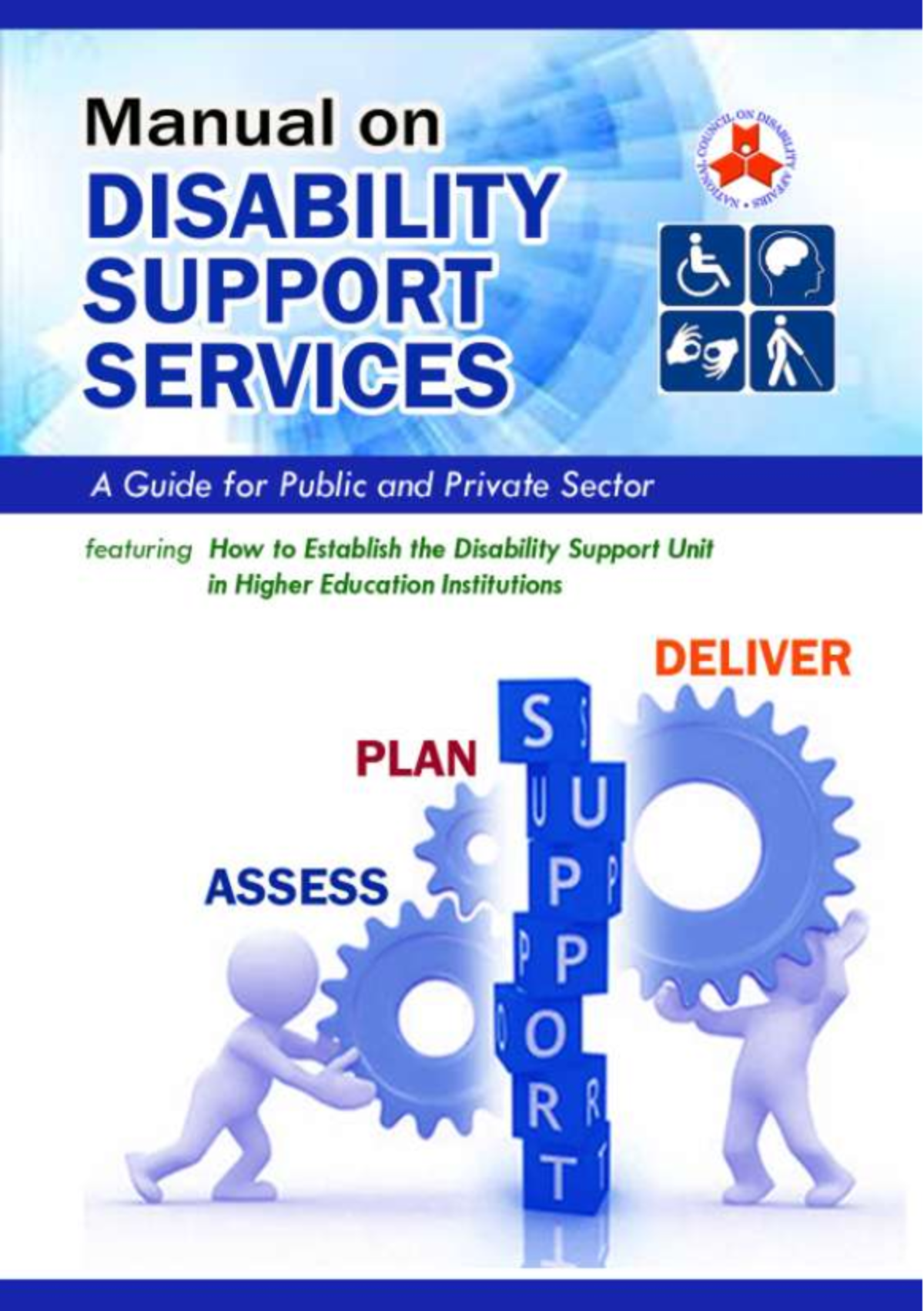 NCDA Manual on Disability Support Services: A Comprehensive Guide - Studocu