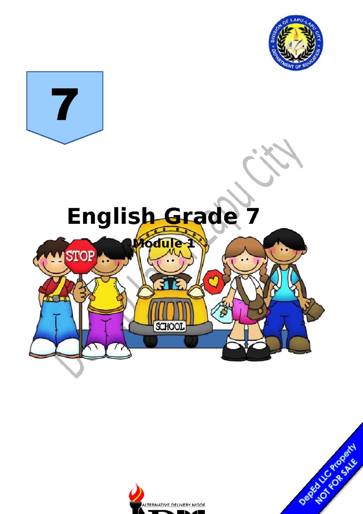 English 7-Q1-M1-W1 - English Grade Module 7 English Quarter 1 – Module ...