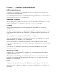 Chapter 7 - Operational Risk Management - Chapter 7 – Operational Risk Management Defining - Studocu