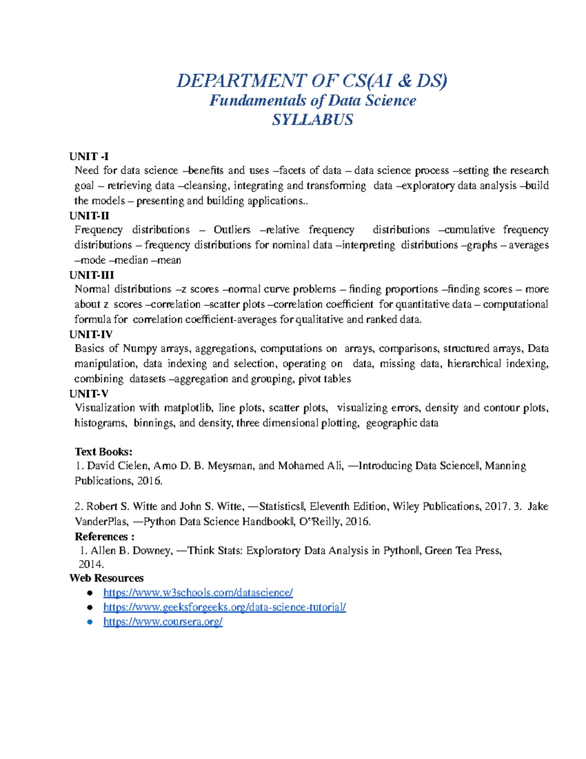 CIA I Data Science - GONZAGA COLLEGE OF ARTS & SCIENCE FOR WOMEN ...