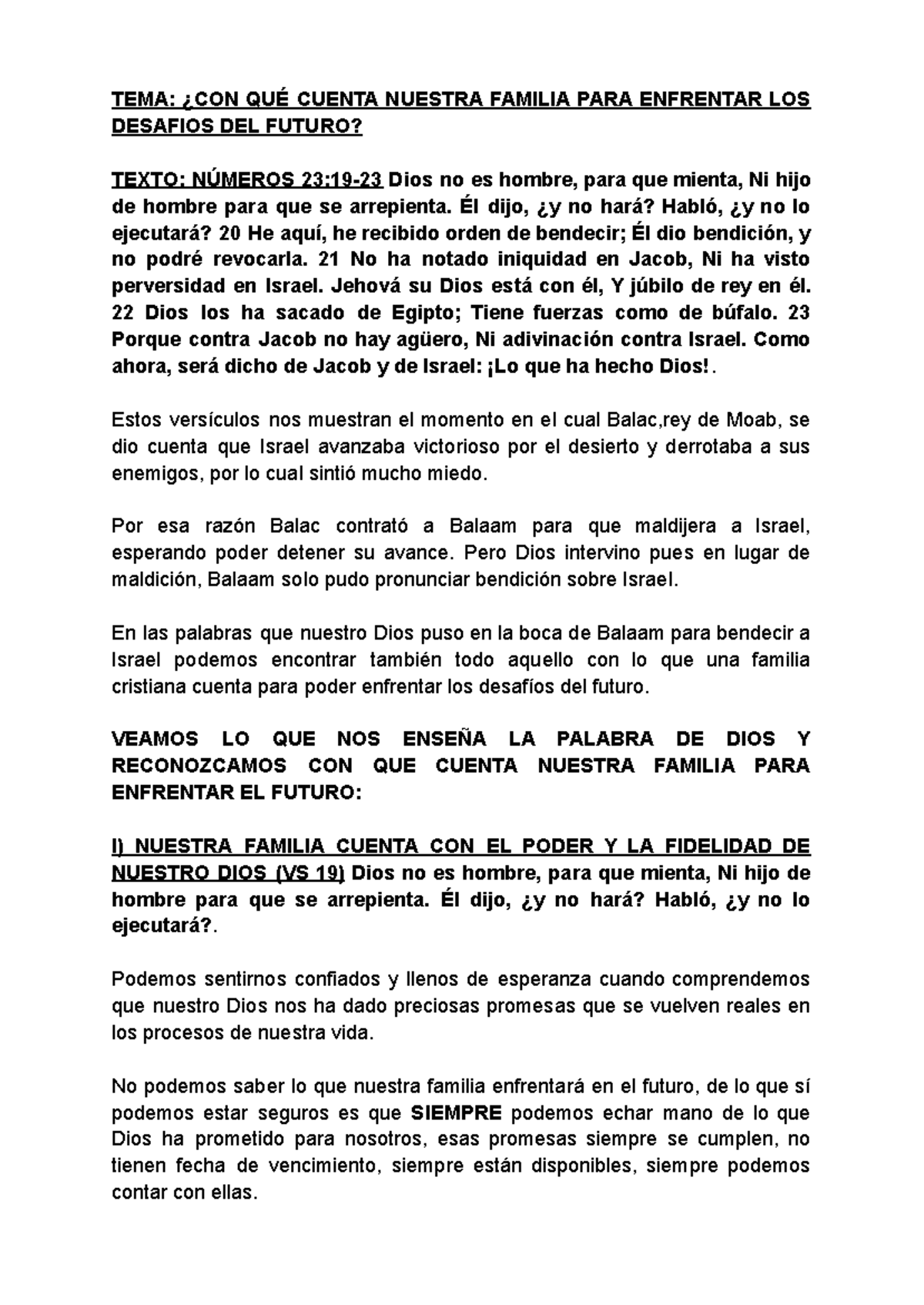¿Con Qué Cuenta Nuestra Familia para Enfrentar los Desafíos del Futuro ...
