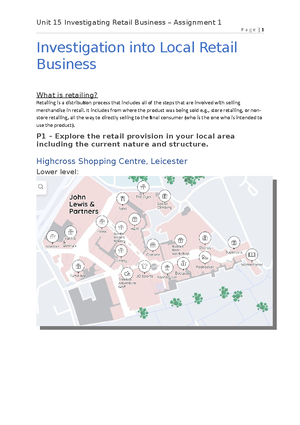 MOCK 2 - UNIT 2 copy - Unit 2 - Developing a Marketing campaign example mock - Unit 2 ...