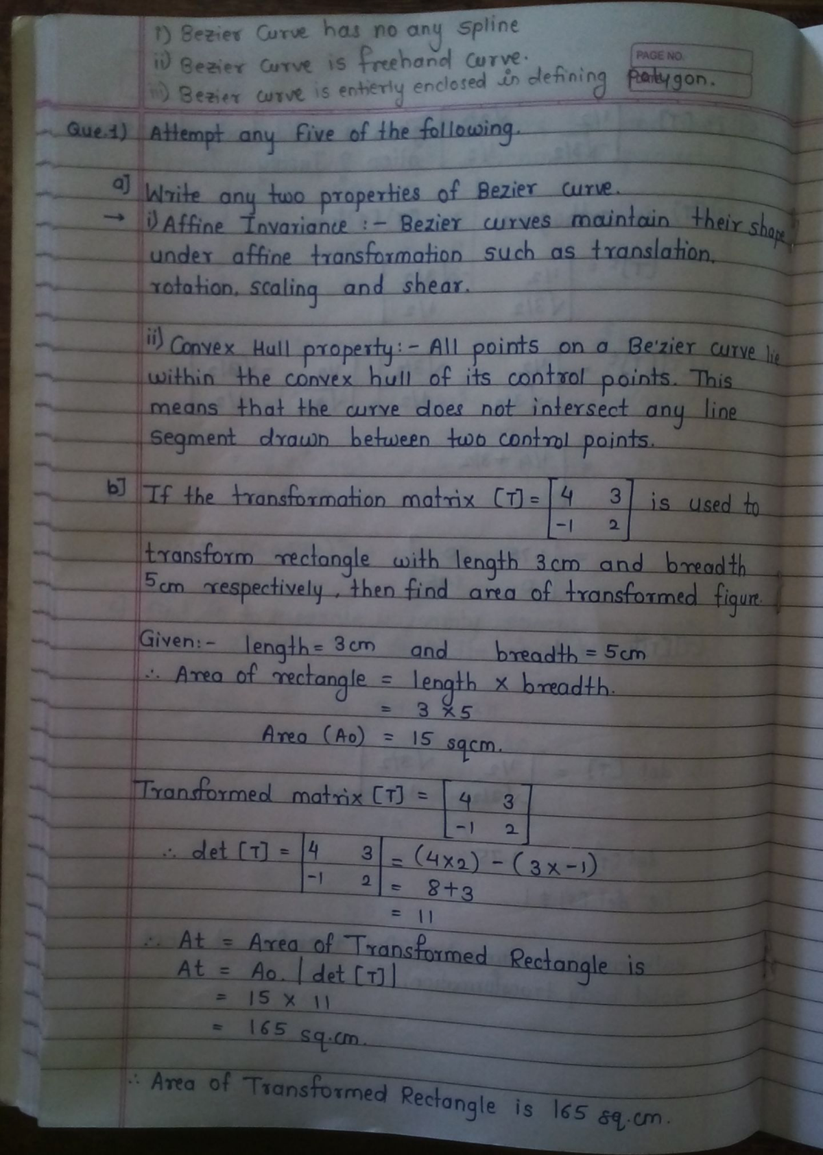 Maths 101 - Previous Year Solved Question Paper on Computational ...