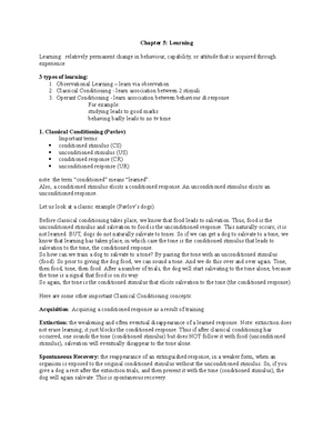 Chapter 6 Quiz Memory - Chapter 6 Quiz: Memory The steps to memory can best be described as ...