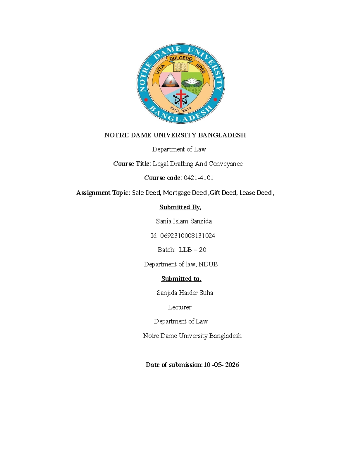 Legal Drafting & Conveyance Assignments: Sale, Mortgage, Gift, Lease ...
