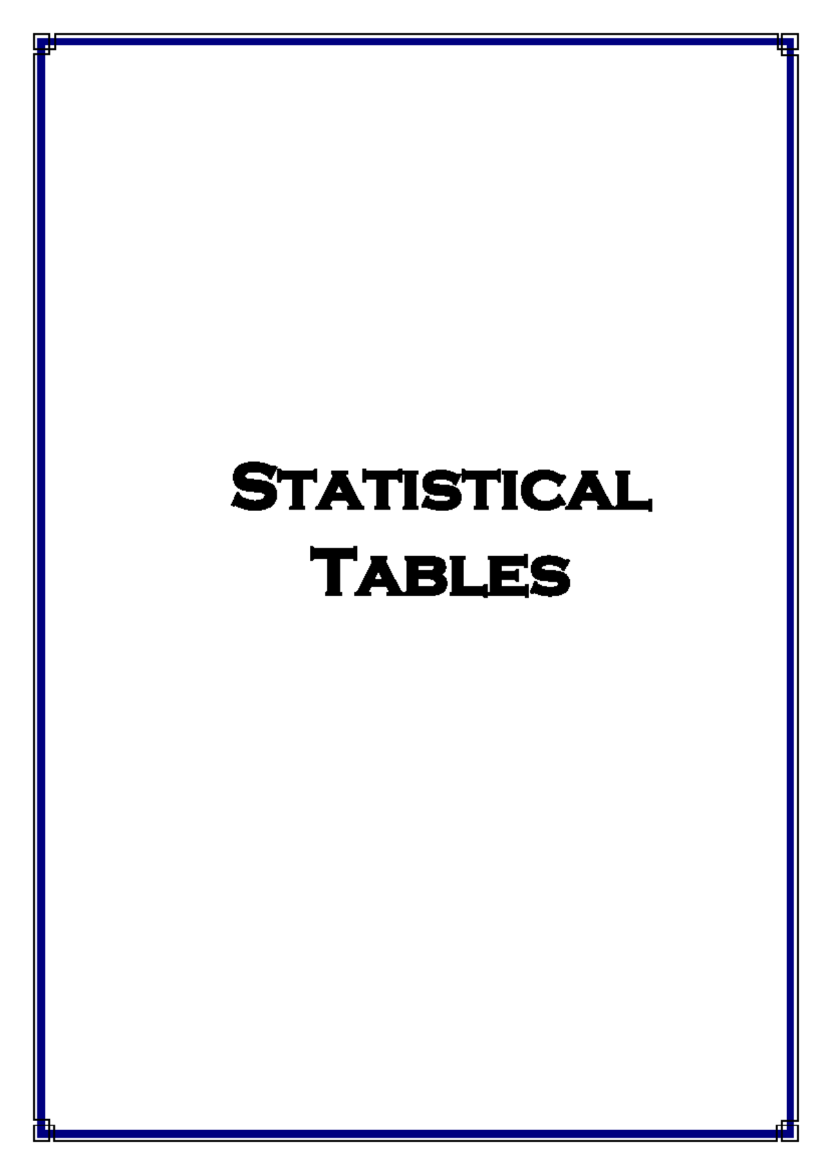 Statistical Tables for AIML: Logarithms and F Values - Studocu