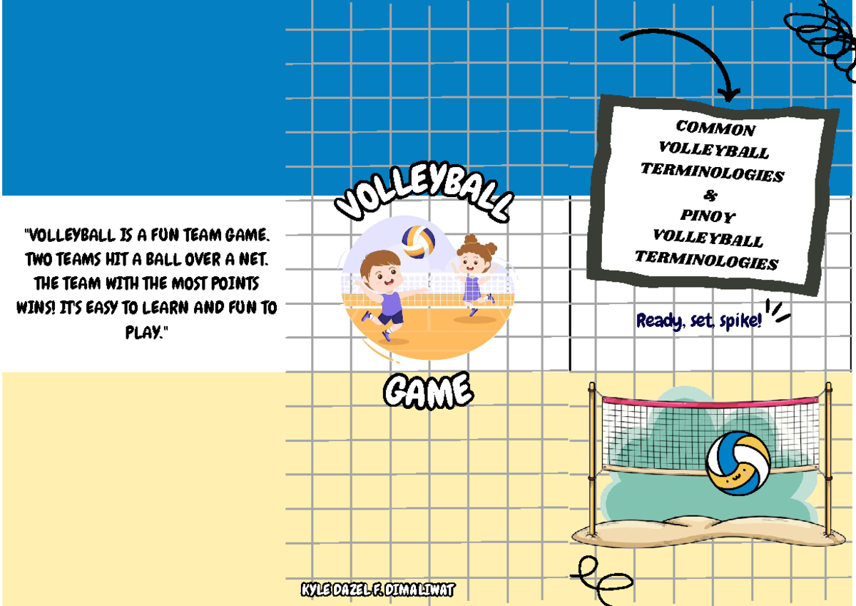 Brochure in PE - English - Ready, set, spike! COMMON VOLLEYBALL ...