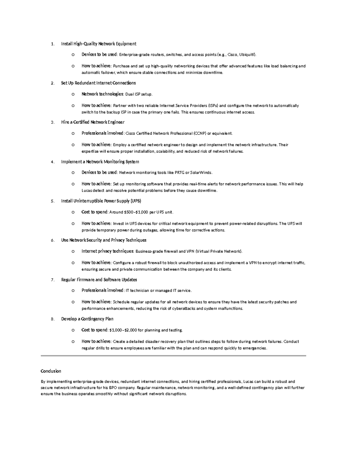 Network Infrastructure Setup Guide for BPO: Strategies & Best Practices ...