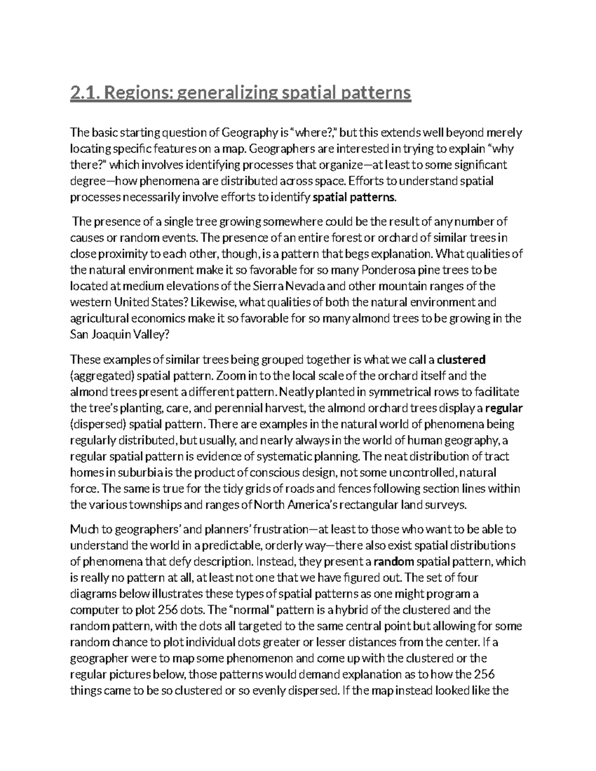 Cultural Geography: Friction of Distance and Economic Impacts (GEOG 101 ...