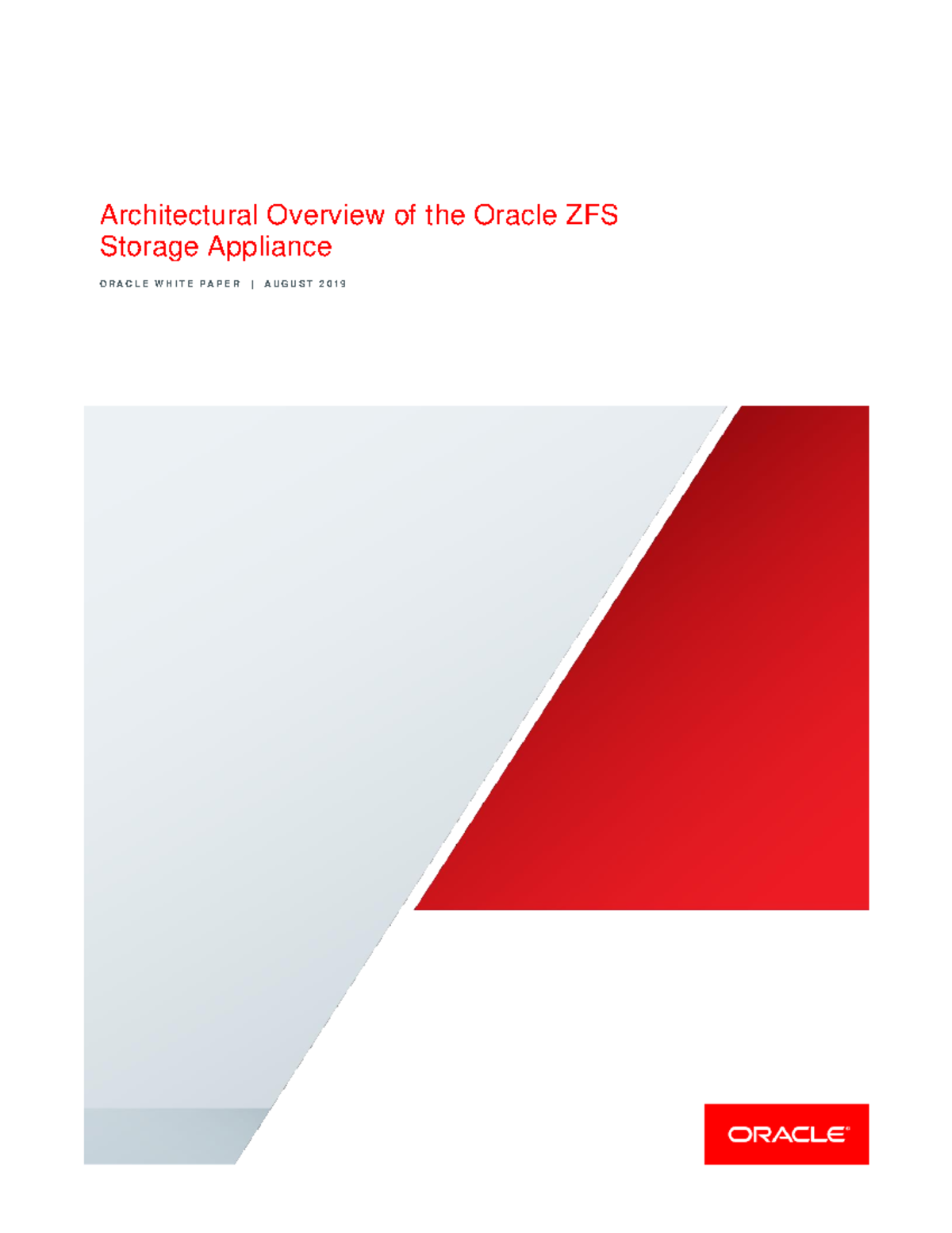 Architecture zfs - fdgdg - Architectural Overview of the Oracle ZFS ...