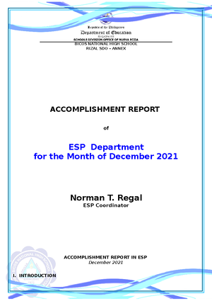 Q1 ENGL 4 Lesson 5 Learning Activity Sheet for Week 5 - Studocu