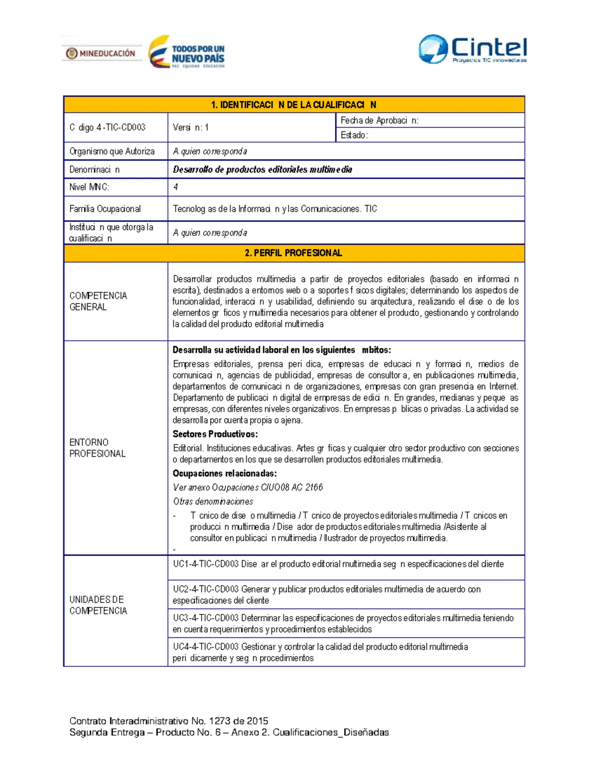 Cualificación CD 005 - Ficha Técnica de Operaciones en Sonido - Studocu