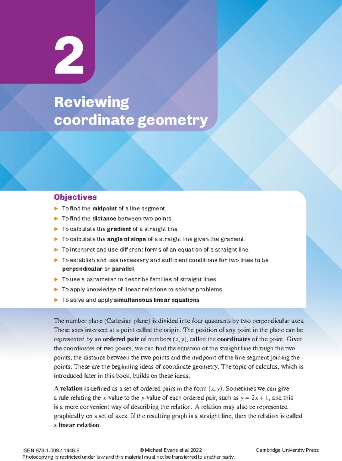 Coordinate Geometry Overview: Midpoints, Distances & Line Equations ...