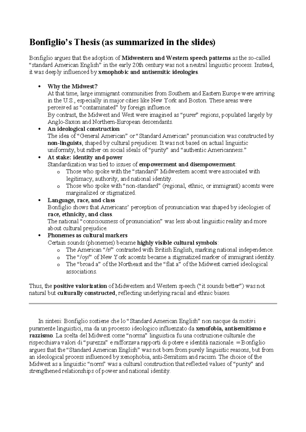 Bonfiglio's Thesis: Linguistic Ideology in Early 20th Century America ...