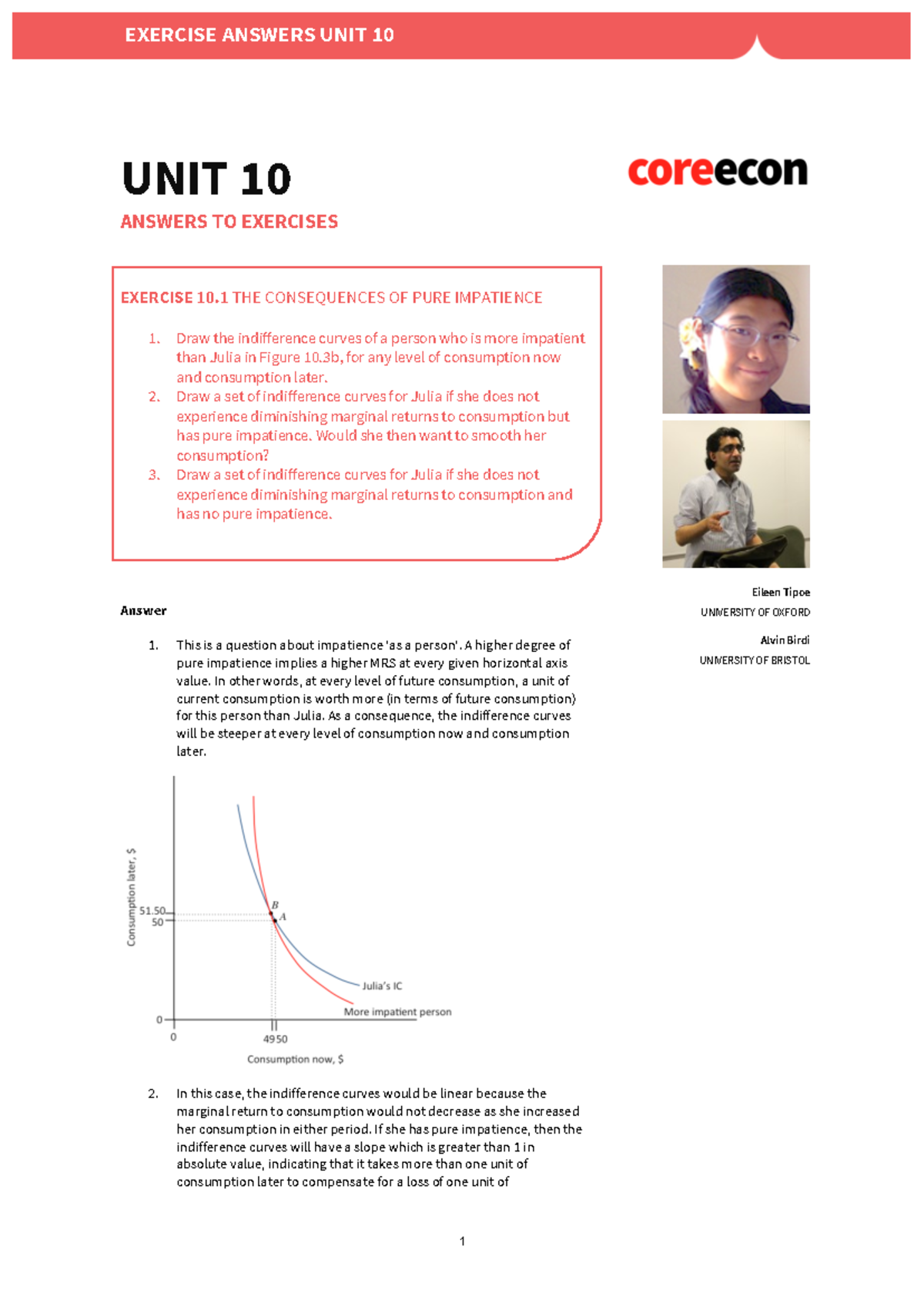 Unit 10 Answers To Exercises Principles Of Economics Unit 10 Answers