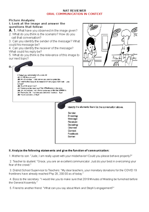 SHS CNF COT - lesson plan - Republic of the Philippines Department of Education REGION X ...