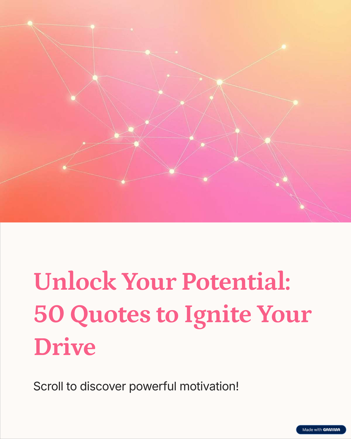 Unlock Your Potential: 50 Motivational Quotes to Inspire You - Studocu