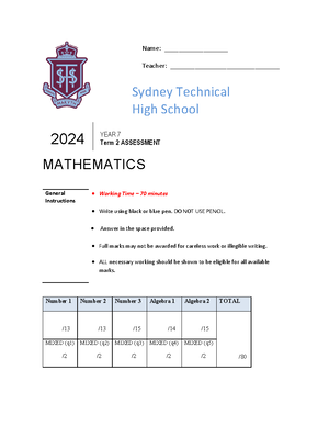 2020 AMC Solutions - Australian Mathematics Competition 2020 Solutions ...