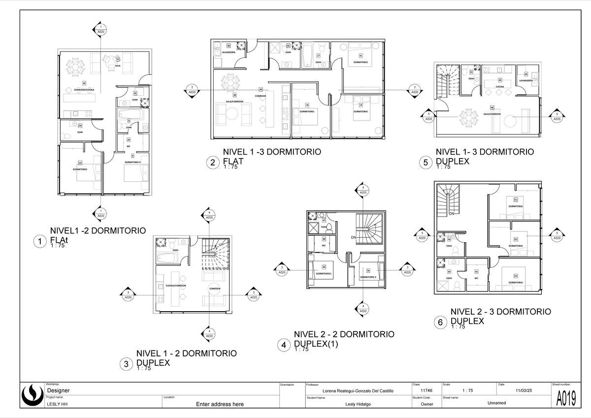 A020 Workshop: Vivienda Layout and Design Overview - Studocu