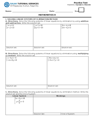 MATH 4: Ordering Numbers and Synonyms Practice Worksheet - Studocu