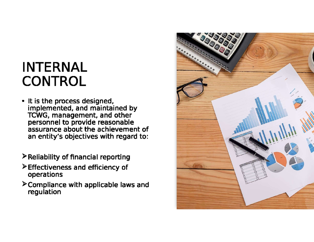 Chapter 6: Internal Control Overview and Key Components - Studocu