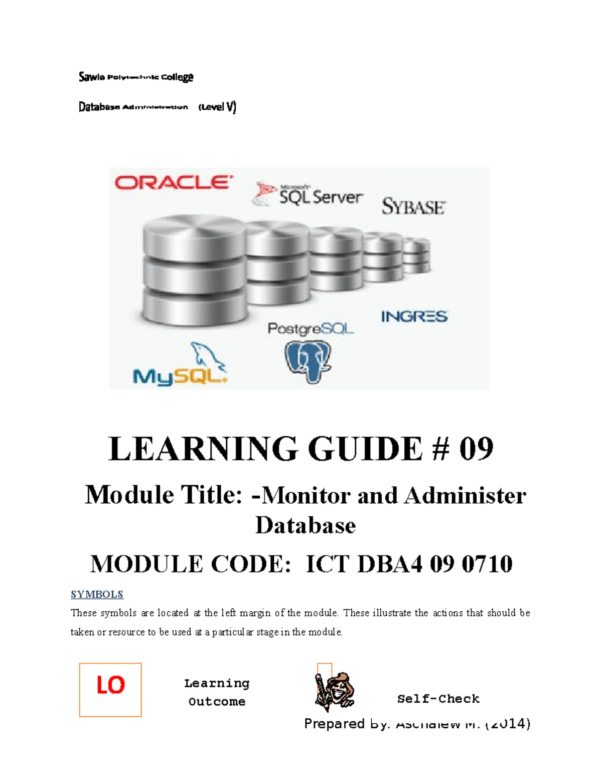 Coc exam level 4-2 - DATABASE LEVELL 4 COC THEORY QUESTION 1. A logical ...