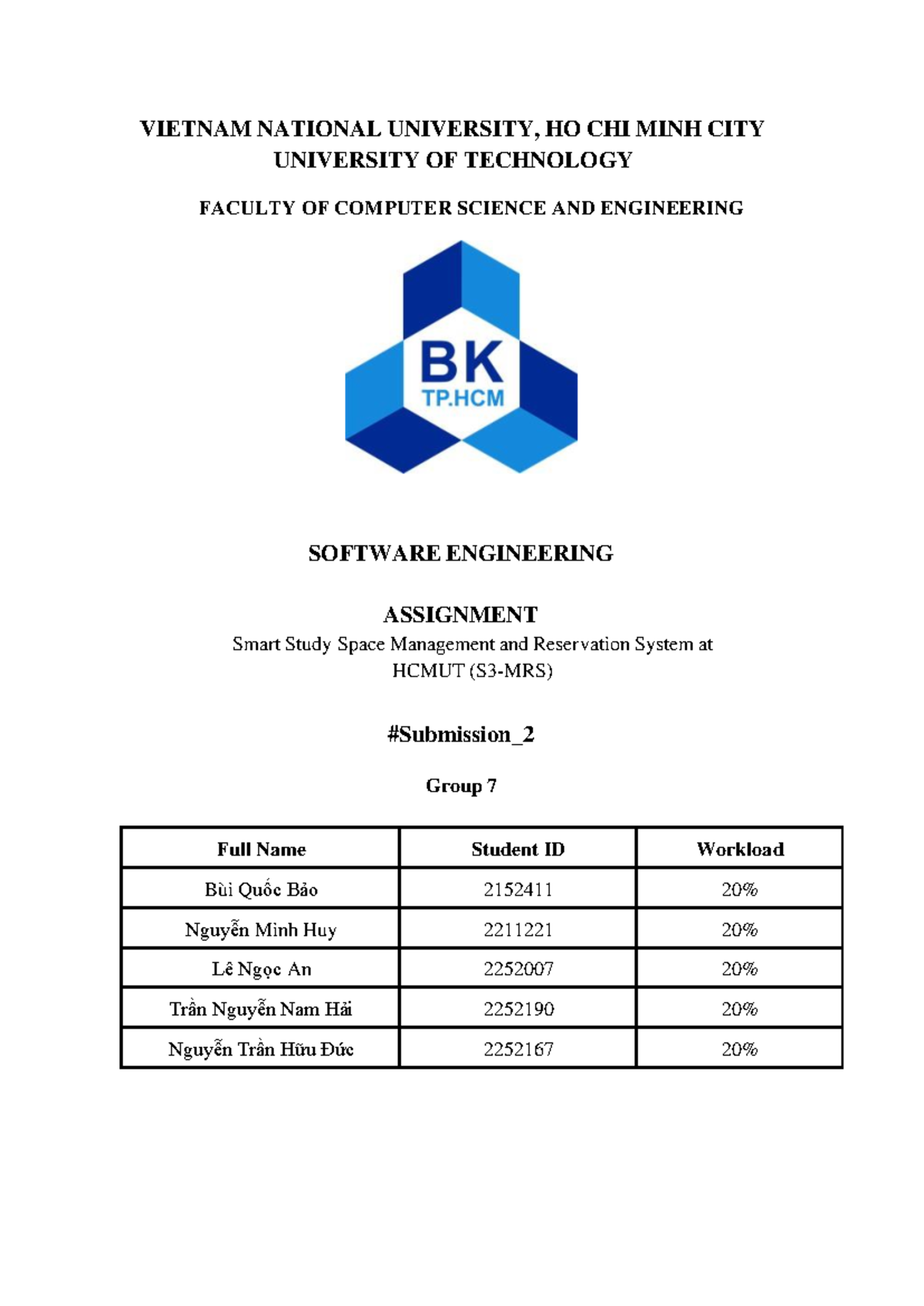 CO3001 CC01 Group 7 - Software engineering assignment on smart study ...