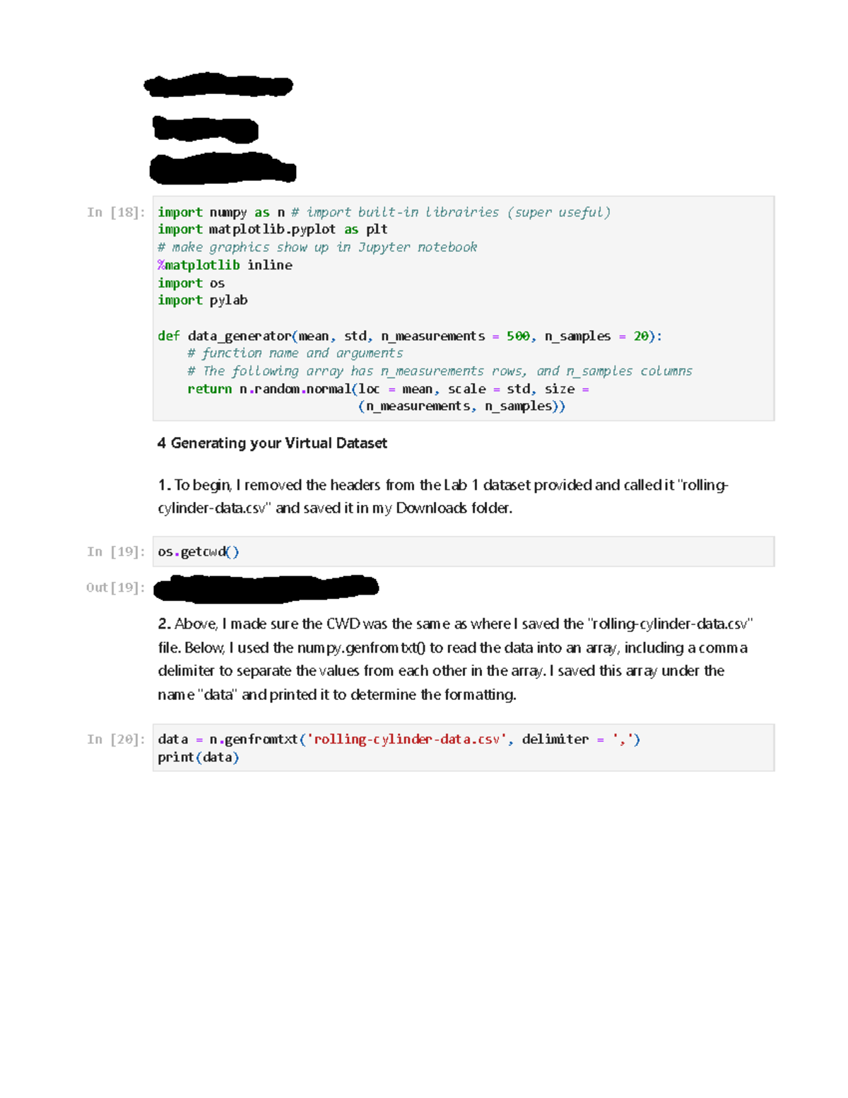 Python Lab 1: Data Analysis and Visualization Techniques - Studocu