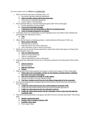 CJ 120 Module Two Practice Activity Personal Assessment - CJ 120 Module ...