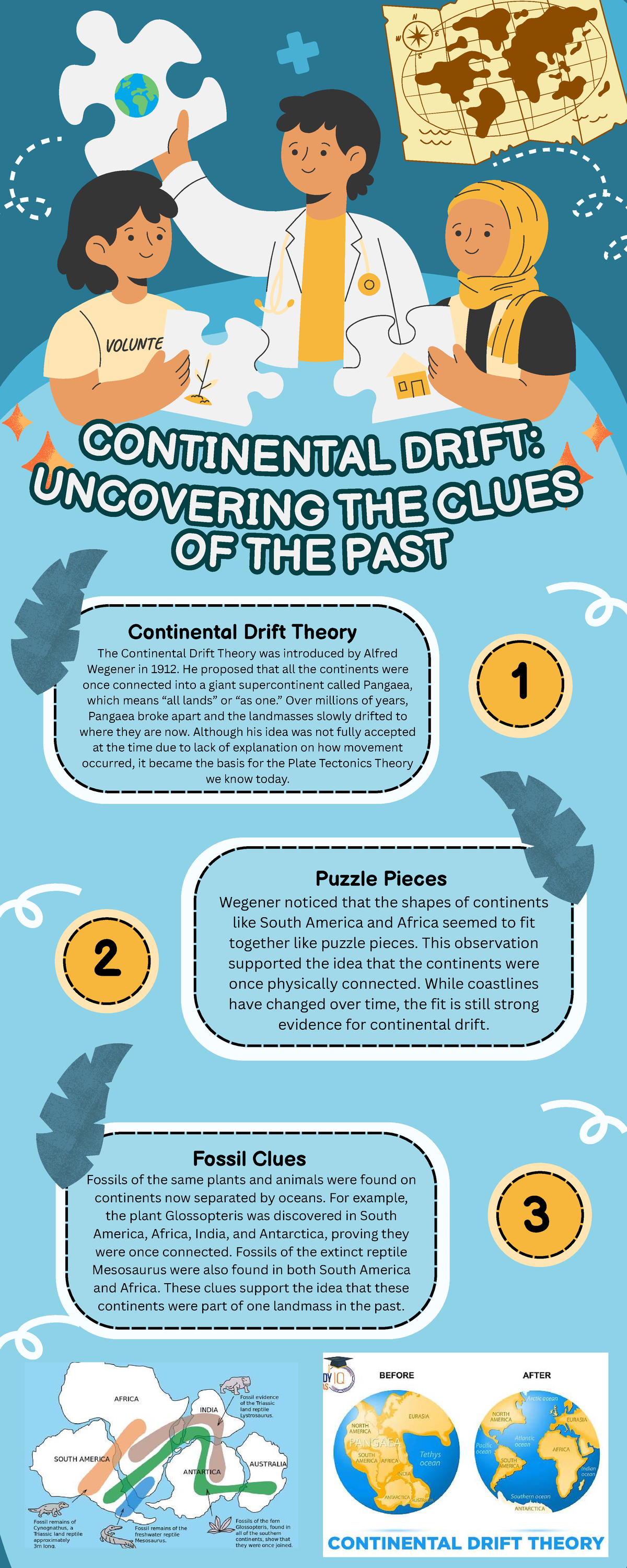Continental Drift Theory: Evidence and Support for Plate Tectonics ...