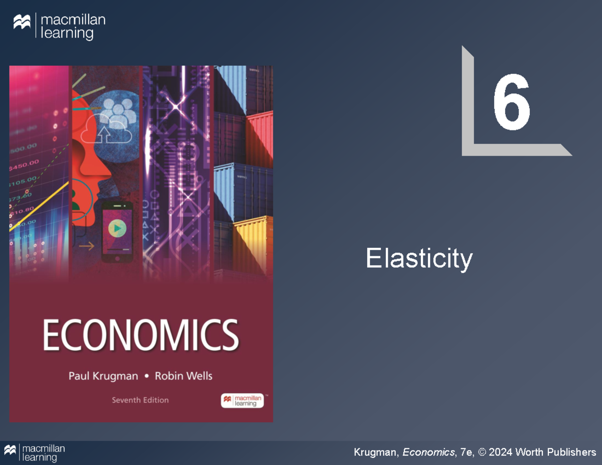 Elasticity Concepts in Economics - Chapter Overview (ECO 101) - Studocu