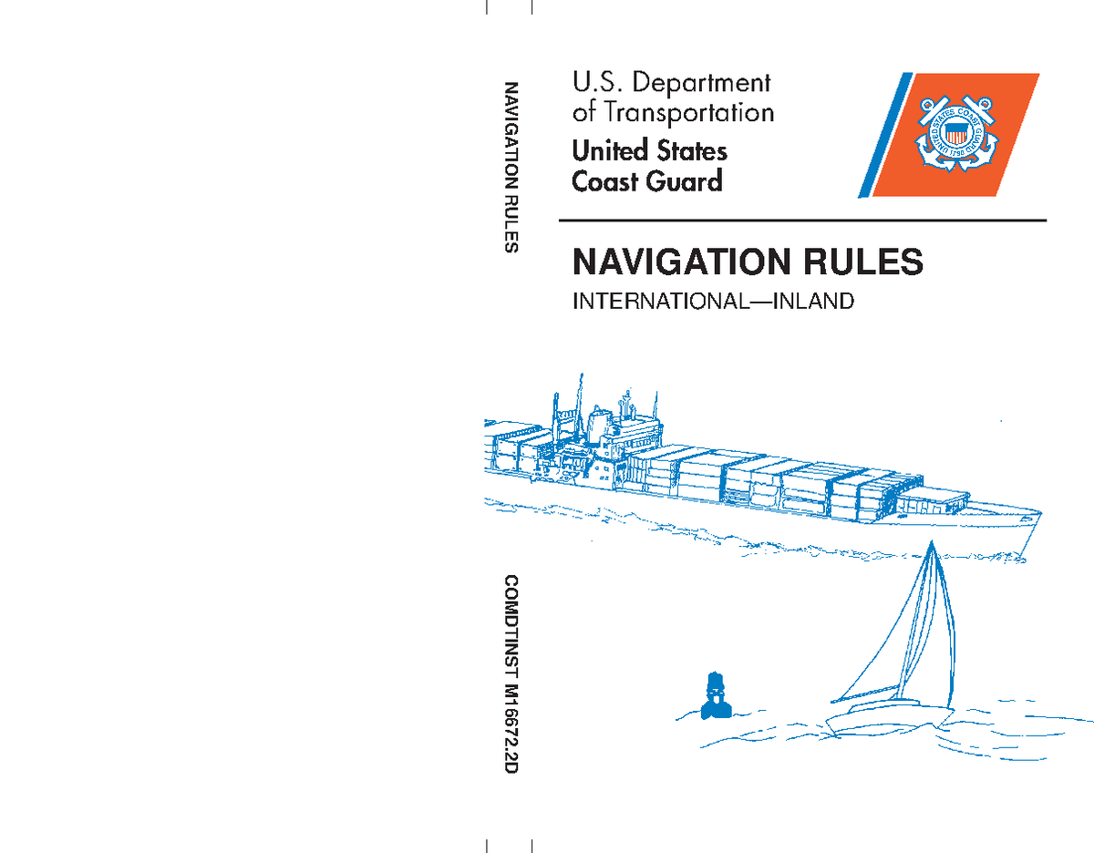 Collision Regulations - U. Department of Transportation United States ...