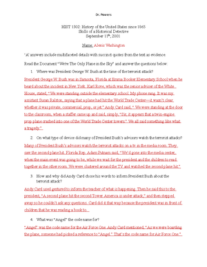 1302 Final Exam Study Guide - Dr. Powers HIST 1302: History of the ...