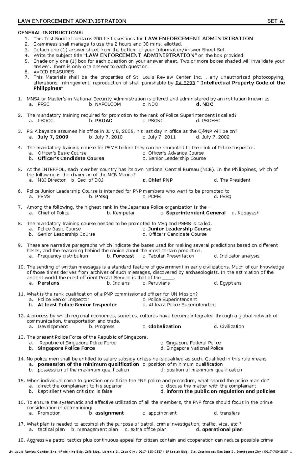 LEA-2019 - ............................ - GENERAL INSTRUCTIONS: 1. This ...