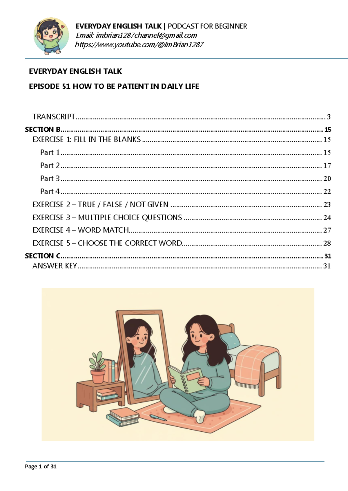 Everyday English Talk Podcast - Episode 51: Patience in Daily Life ...