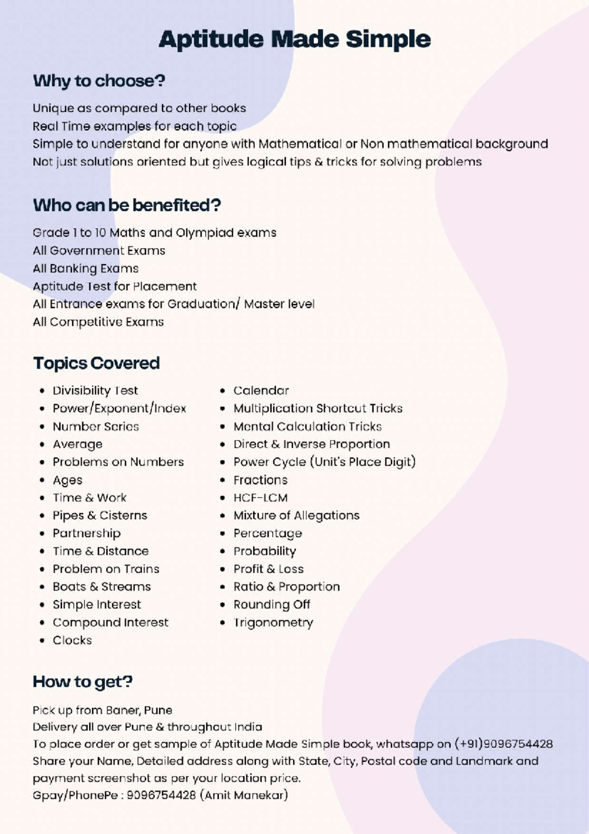 Aptitude Made Simple: Comprehensive Guide on Key Topics & Techniques ...