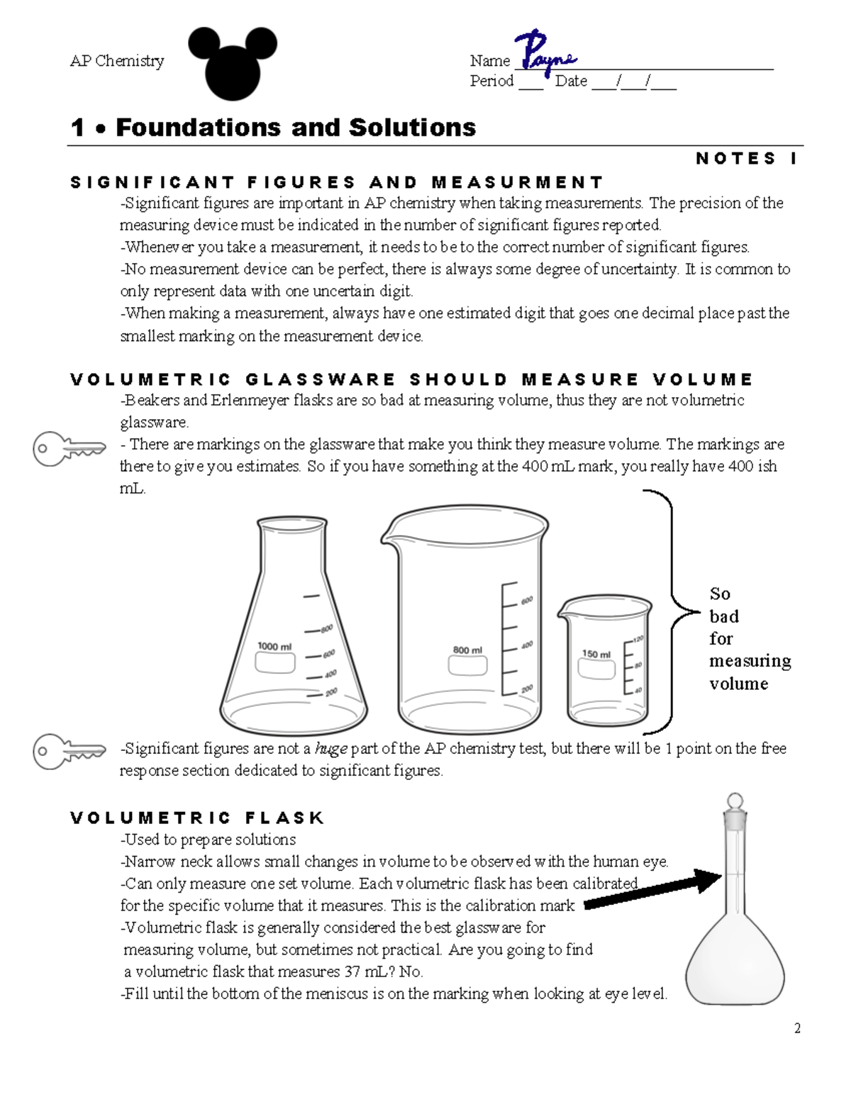 AP Chemistry: Empirical & Molecular Formulas Review Notes (Final Exam ...