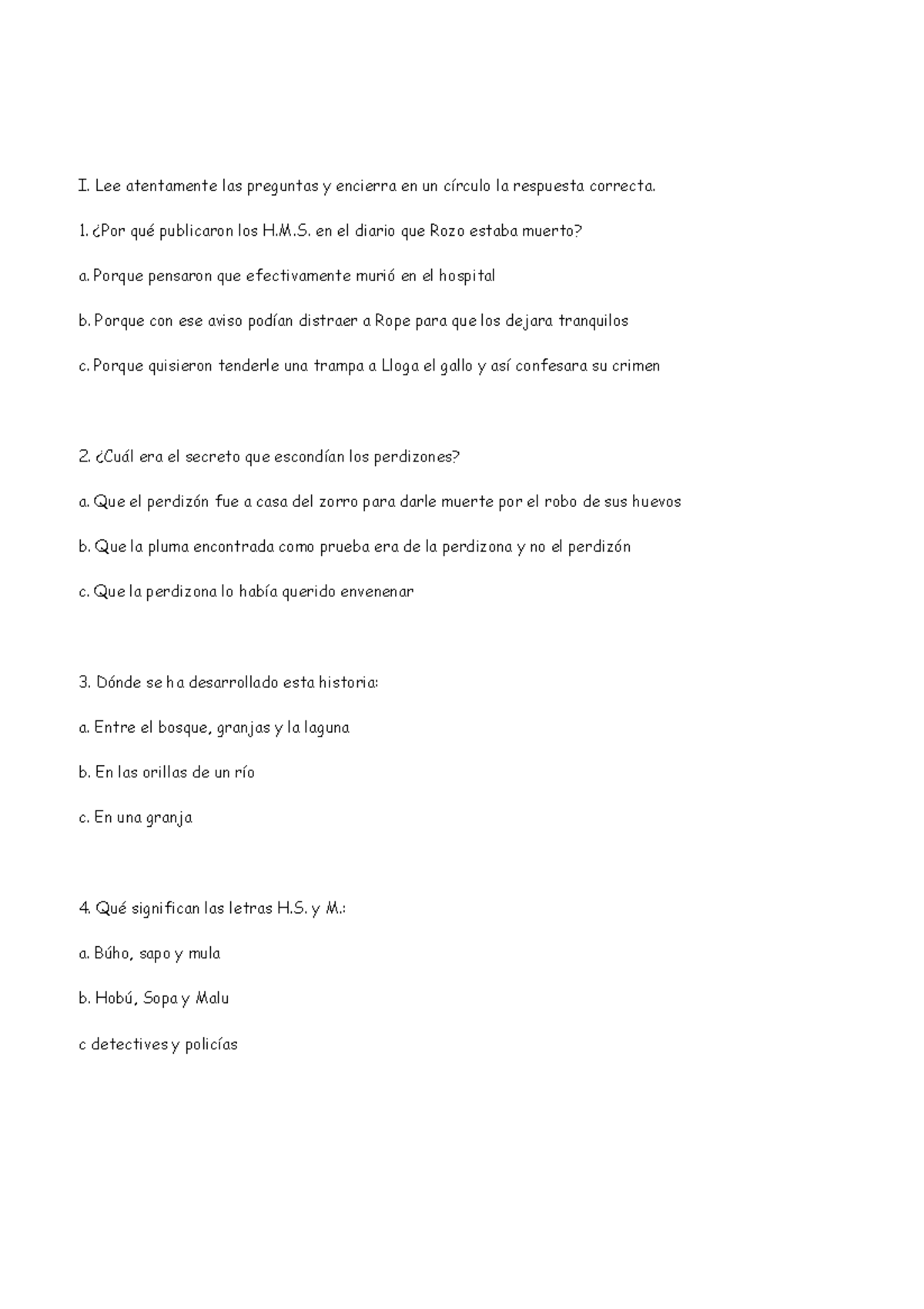 359619815 Prueba Con Respuestas: El Enigma del Huevo Verde - Studocu