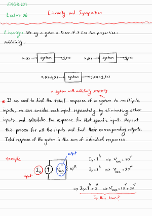 In-Class Assignment #4 - Solutions Guide - ENGR 221: Electrical Engineering and Circuits I In ...