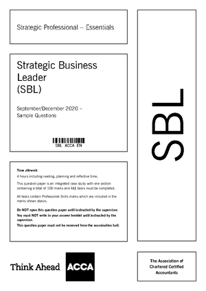 SBL Formats, Models, Guidelines and Tips - SBL Formats, Models ...