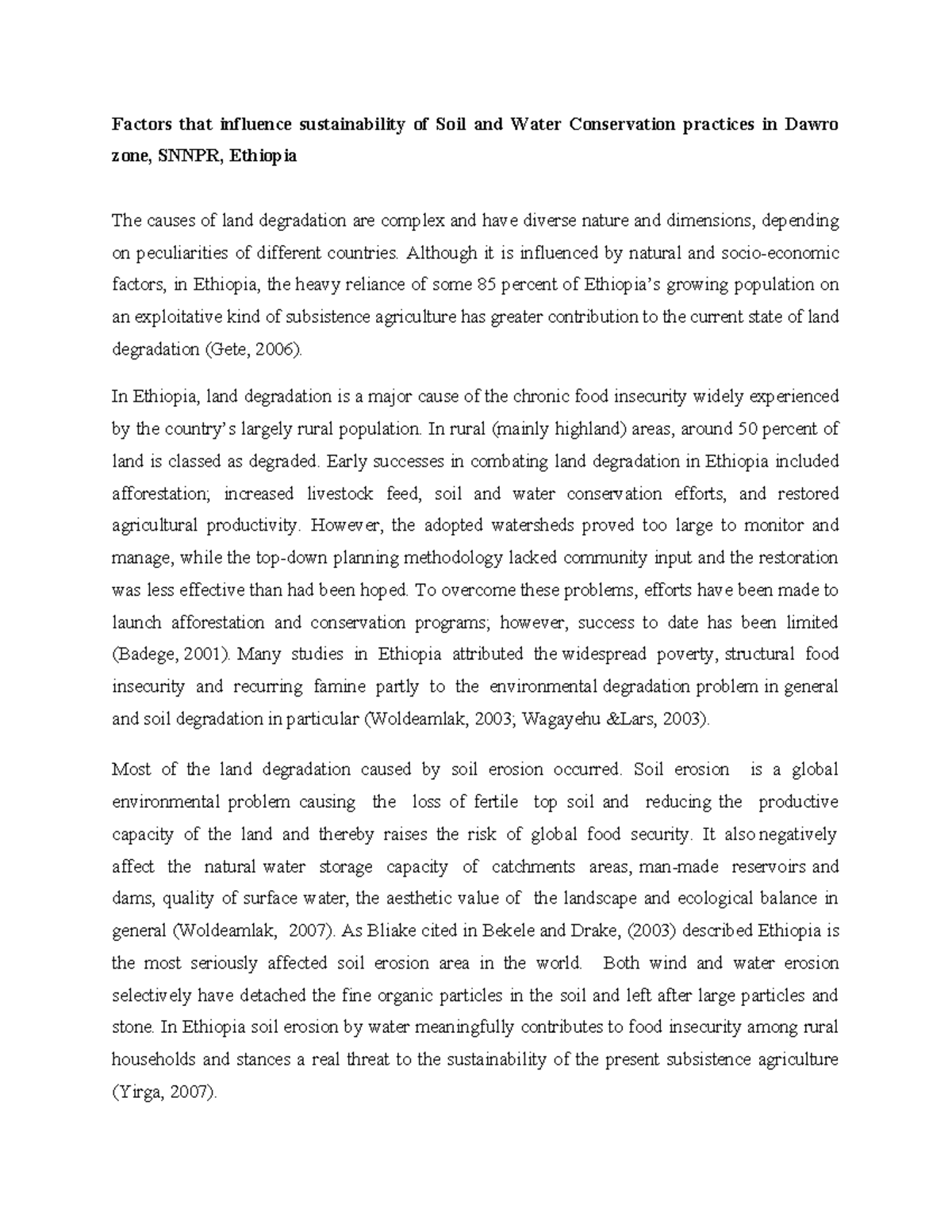 Beke Dawro factors SWC - It is useful material - Factors that influence ...
