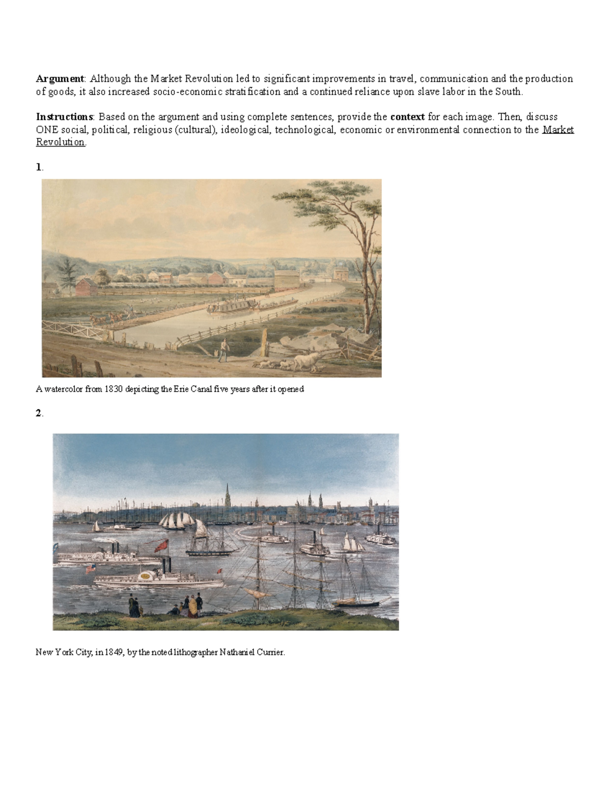US Market Revolution: Image Context Analysis & Social Impact Discussion ...