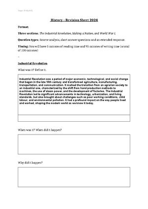 Yr 9 WW1 Source Analysis Assessment - WW1 Life in the Trenches - Source ...