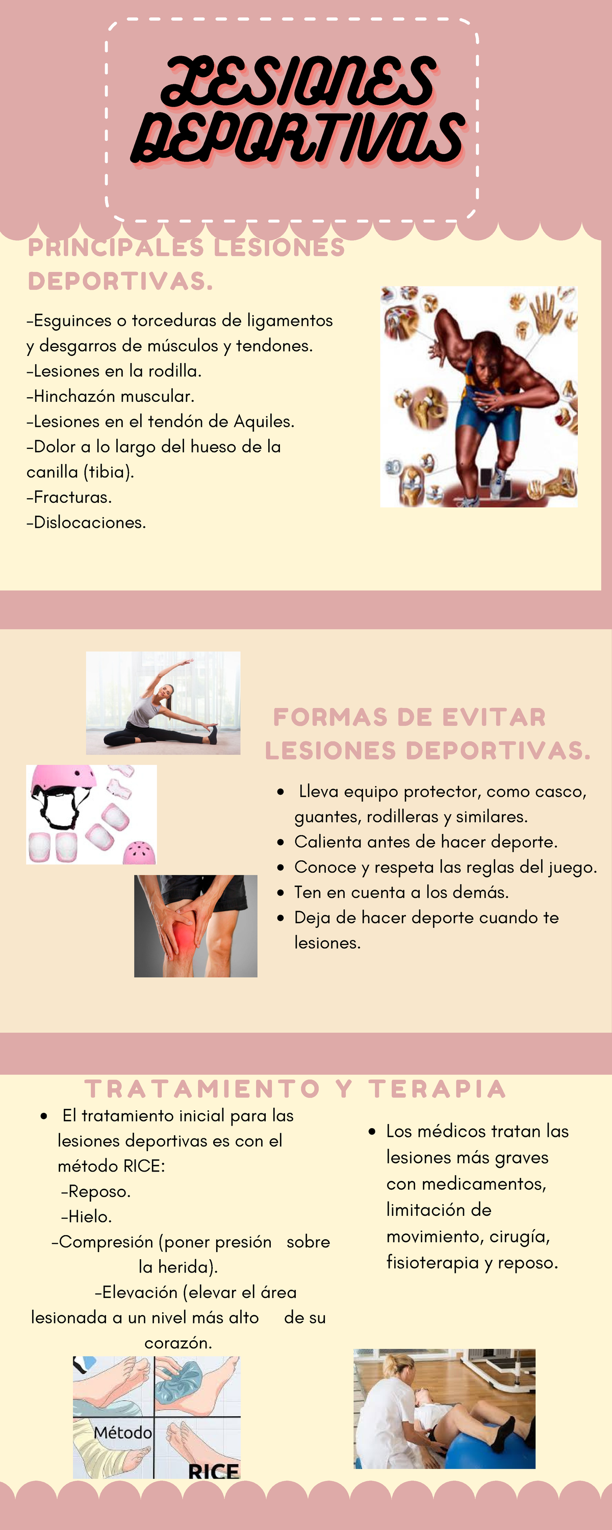 Lesiones Deportivas - PRINCIPALES LESIONES DEPORTIVAS. -Esguinces o ...