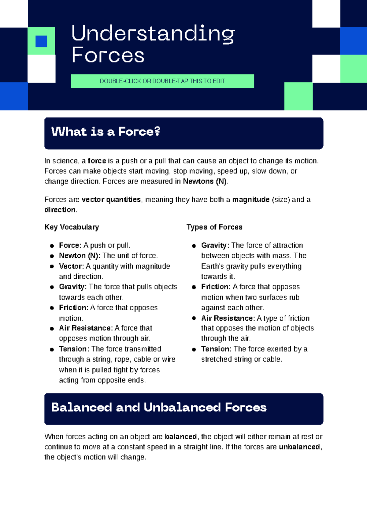 Understanding Forces: Key Concepts and Calculations (20260414) - Studocu