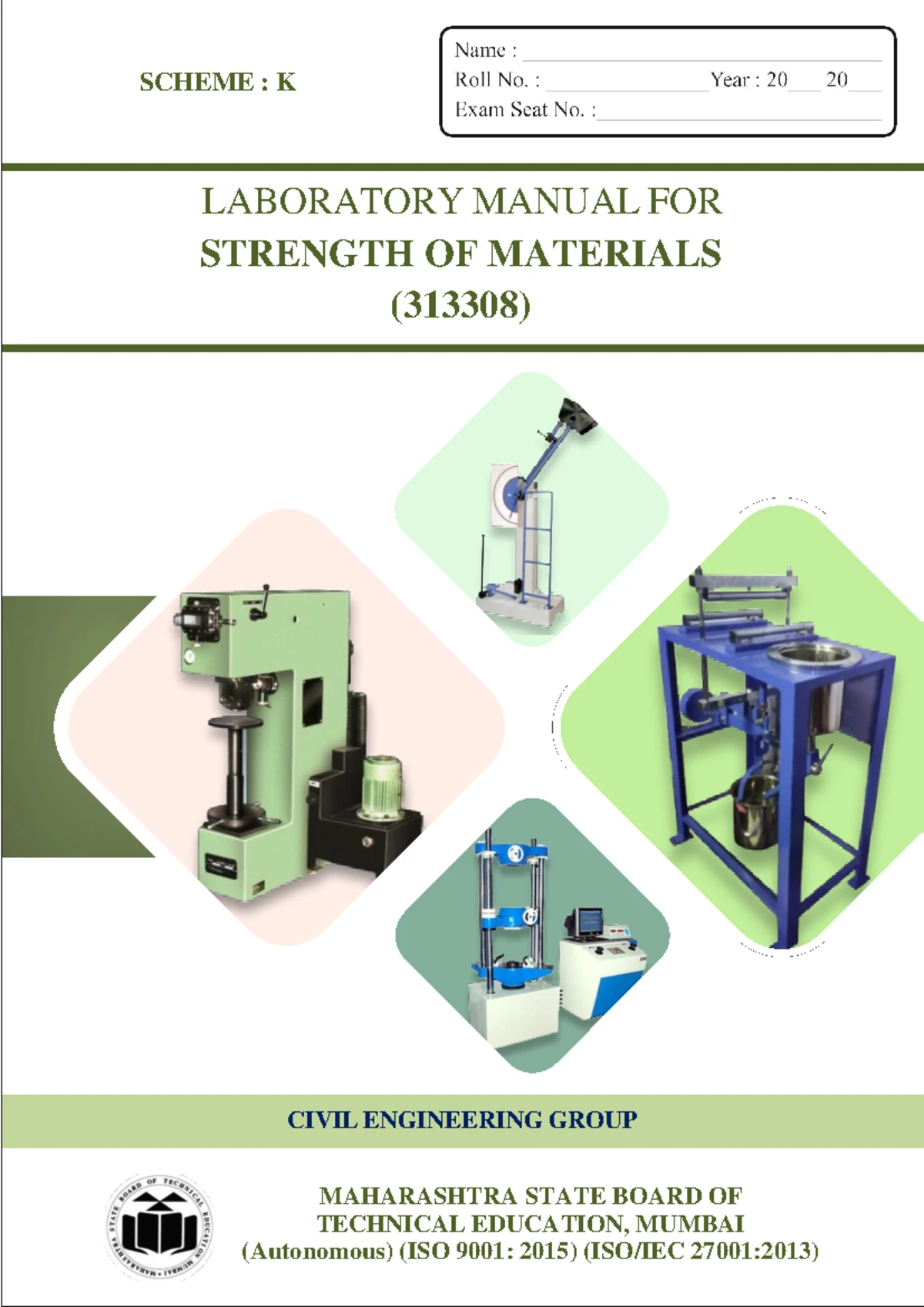 313306 Data Structure Using Python Computer Engineering Group Scheme K Laboratory Manual