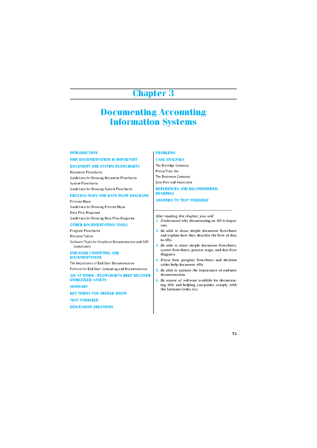 AIS-5. Documenting Accounting Information Systems - Chapter 3 ...