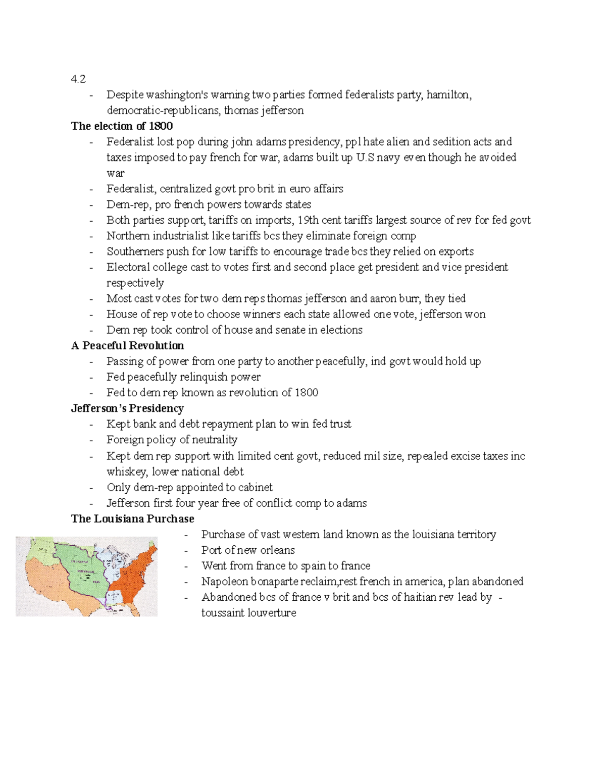 APUSH Notes: Period 4 Overview of Key Events and Themes - Studocu